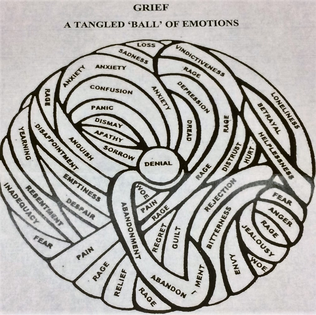 Grief-A Tangled Ball of Emotions – thelifeididntchoose